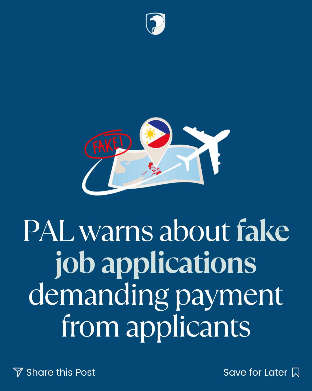 PAL Warns About Fake Job Applications Demanding Payment From Applicants ...