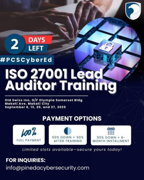 ISO 27001 Lead Auditor Training | Pineda Cybersecurity